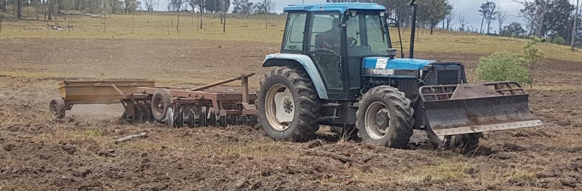 Preparation and Seeding - Grazing Pines - Rural Contractors